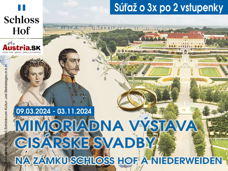 Súťaž o 3x po 2 vstupenky na na zámok Schloss Hof - Pravidlá súťaže